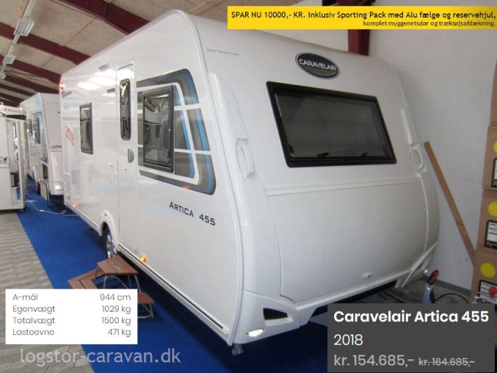 Nedsatte fabriksnye campingvogne – spar penge nu! (Reklame ...