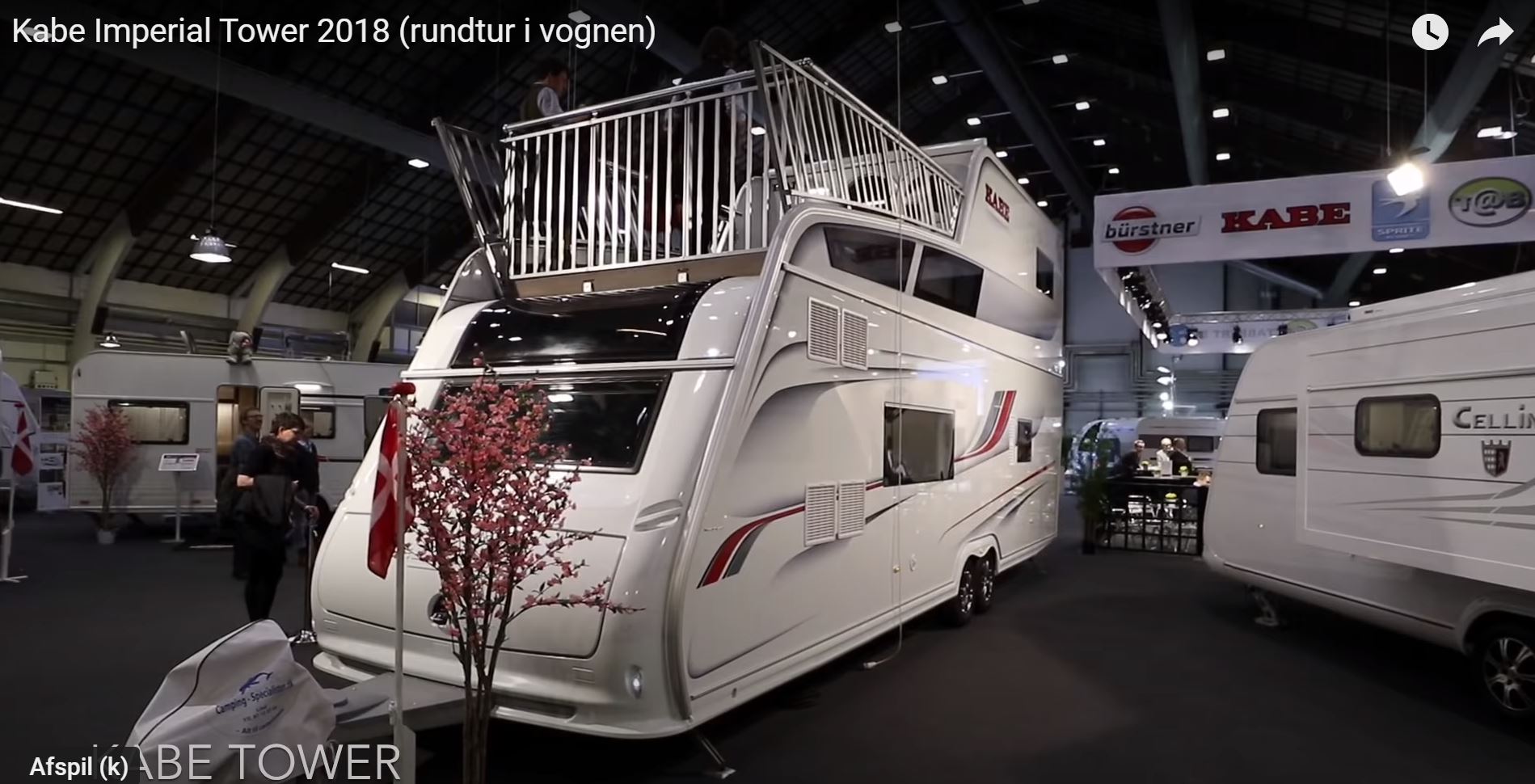 Gensyn med Kabe Imperial Tower (Reklame) - Campingferie.dk