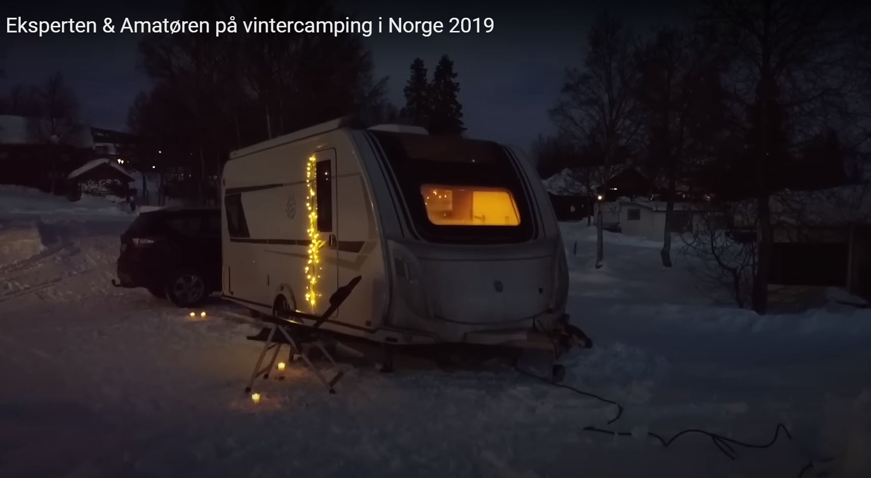 Eksperten & Amatøren på vintercamping i Norge (Reklame) - Campingferie.dk